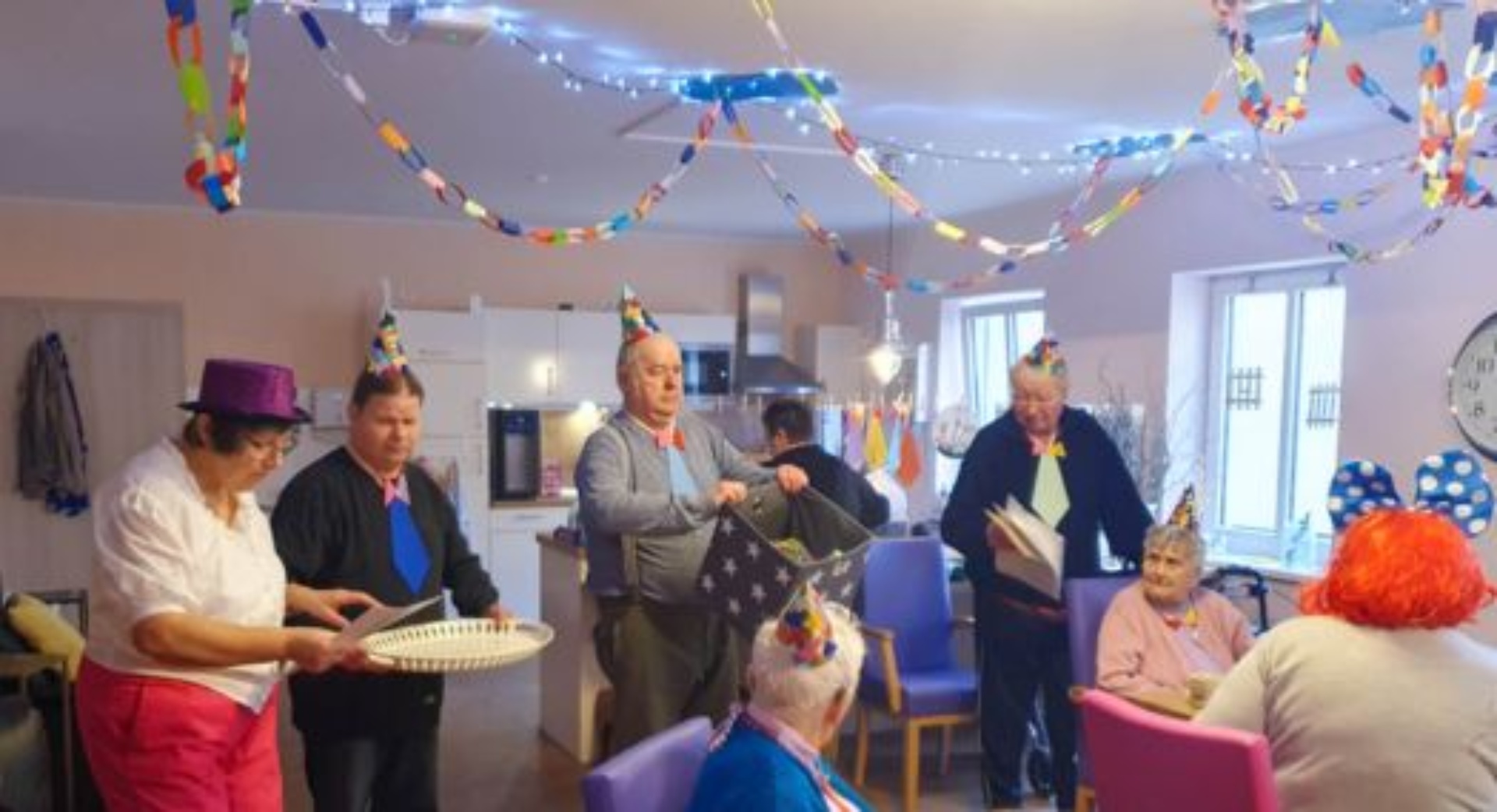 Fasching in der Tagespflege Schwaan